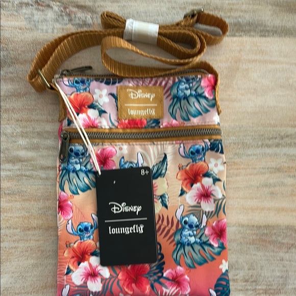 Loungefly | Bags | Loungefly Hawaiian Flower Stitch Crossbody Bag ...